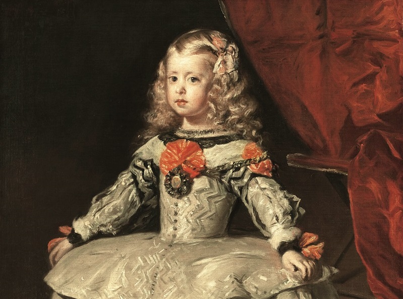 La infanta Margarita de niña, así la pintaba Velázquez