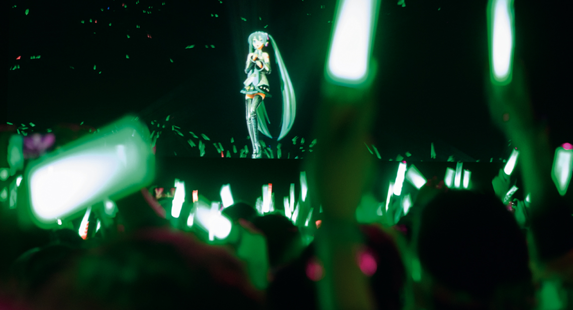 Las estrellas pop virtuales tienen millones de fans en Asia