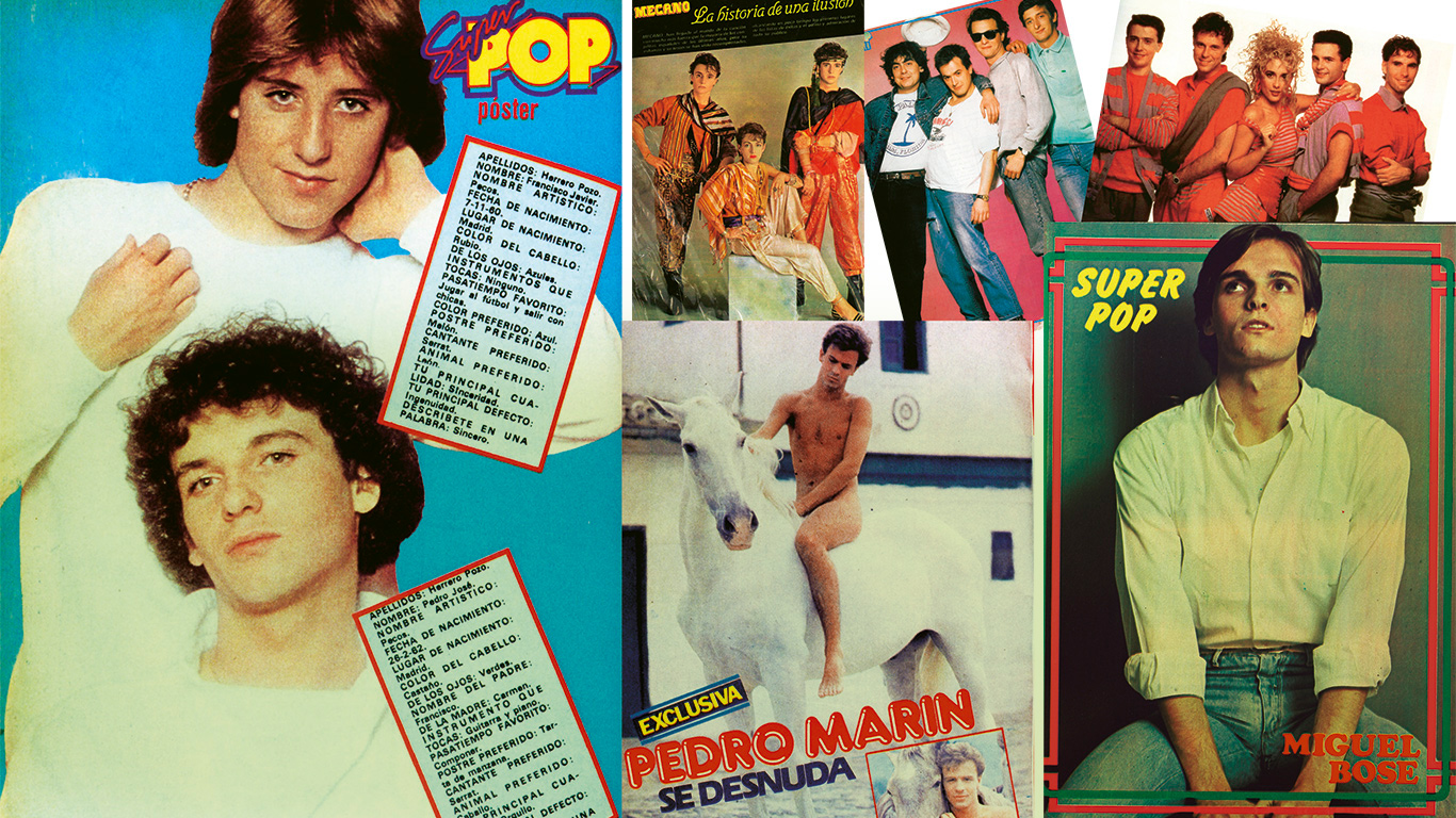 La revista 'Super Pop': ¿Eras del rubio o del moreno?