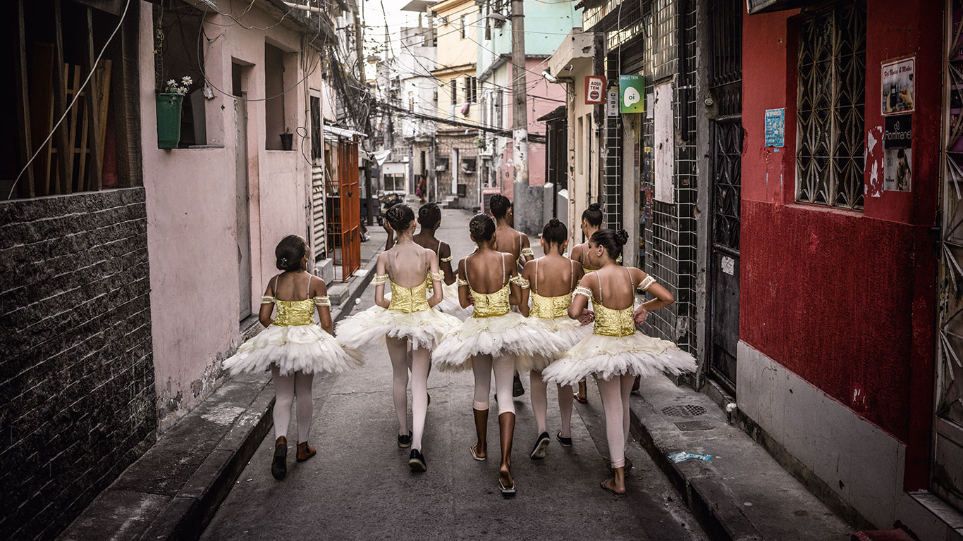 El 'ballet' en una de las más peligrosas favelas de Río que hace soñar ...