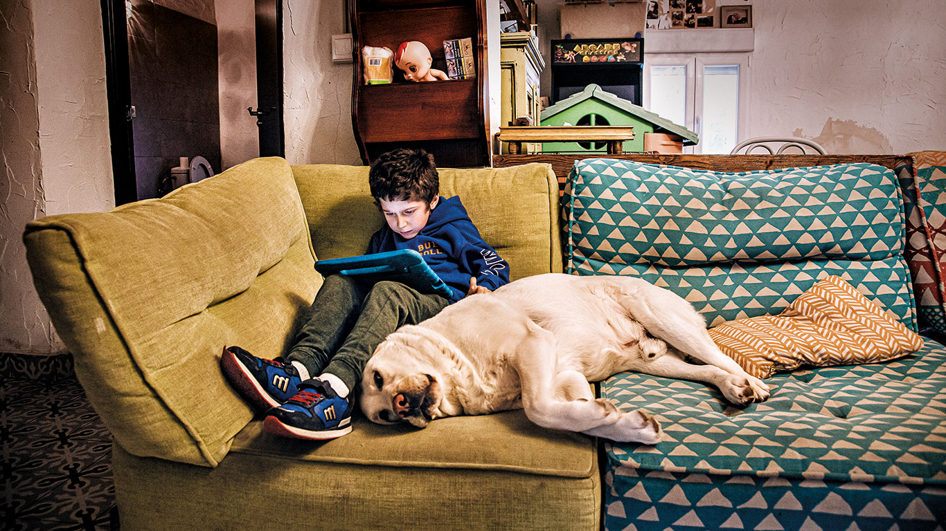 Perros y niños con autismo: historia de una amistad