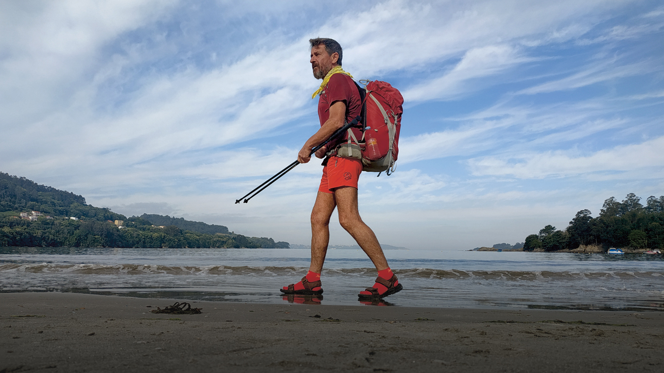 El peregrino de 'récord': la ruta jacobea número cien